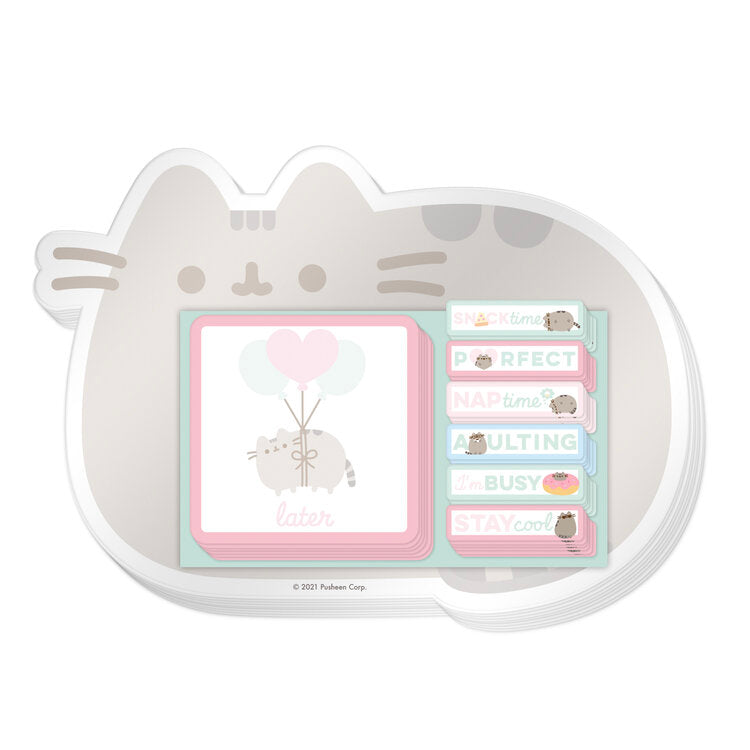 Pusheen Desk Pad & Sticky Memo Notes | Kawaii Stationery & Gifts ...