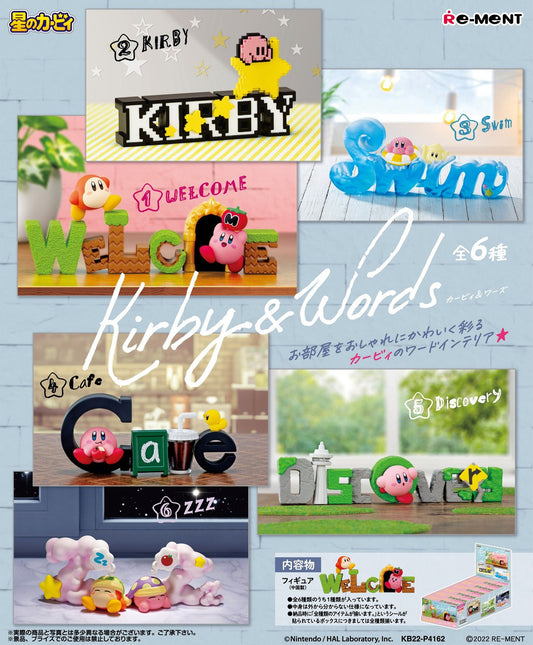 Re-ment Kirby & Words Figures | Kawaii Re-ment Figures – Sweetie Kawaii